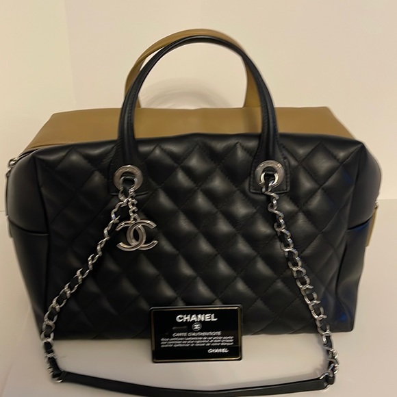 CHANEL | Bags | Chanel Two Tone Excellent Condition 90 | Poshmark